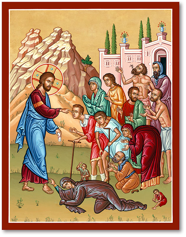Jesus Heals a Demon-Possessed Boy - St. Herman of Alaska Orthodox Church